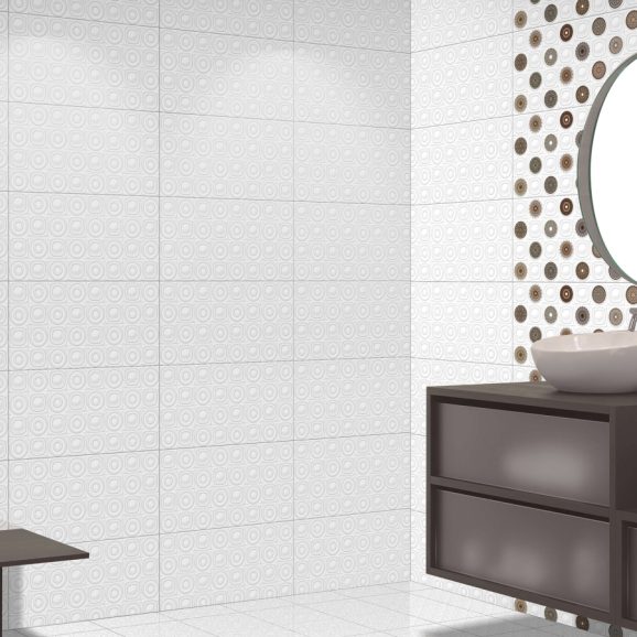 32 ROUND Wall Tiles Series By Lavish Ceramics (Kitchen Wall Tiles)