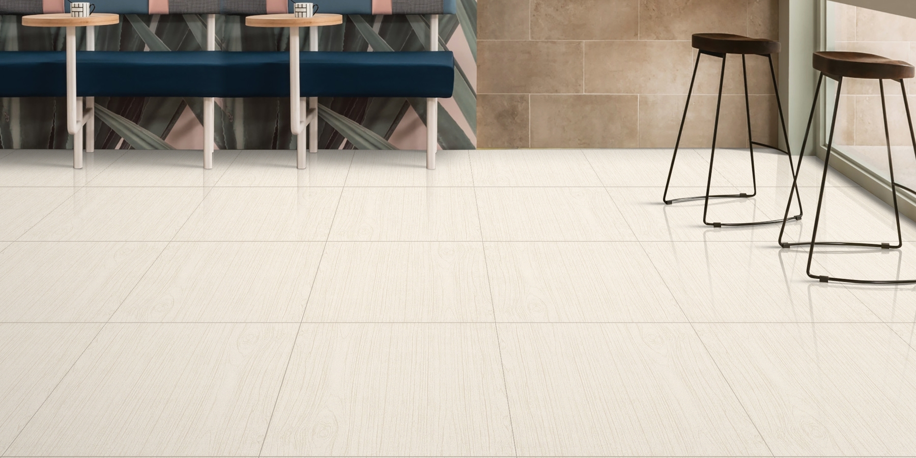 ART TIMBER WOOD Soluble Salt Tiles Series By Lavish Ceramics