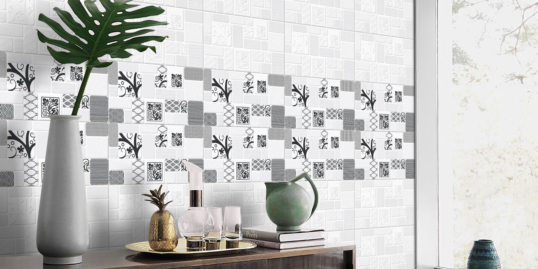 Inox Wall Tiles Series By Lavish Ceramics (Kitchen Wall Tiles)