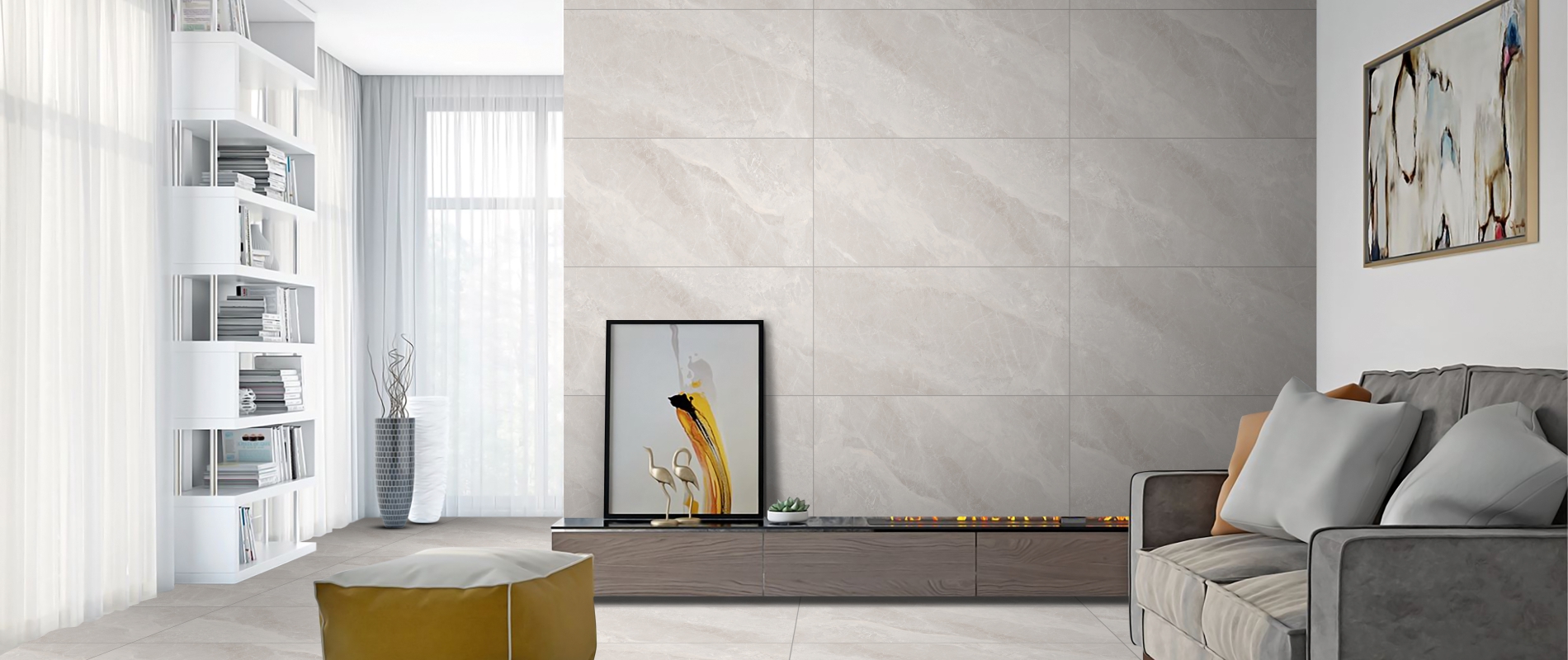 Rowan Series By Lavish Ceramics (Glazed Porcelain Floor Tiles)