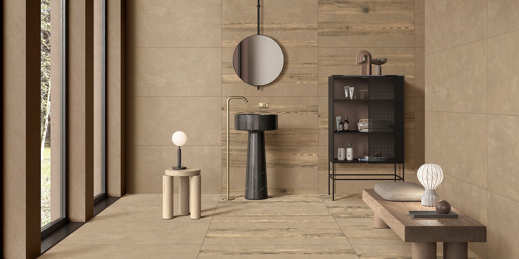 Timber Ambient Series By Lavish Ceramics (Glazed Porcelain Floor Tiles)