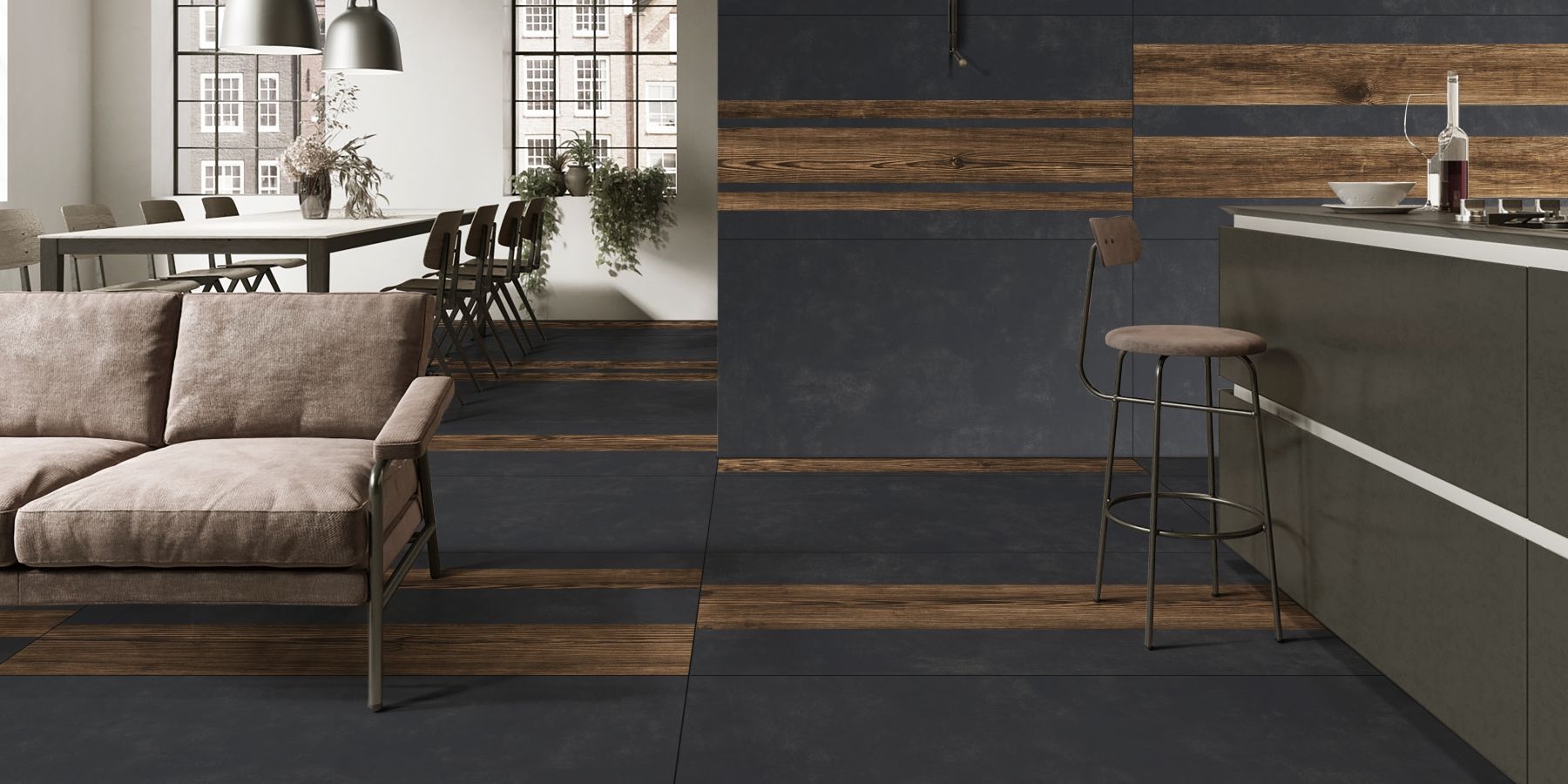 Timber Ambient Series By Lavish Ceramics (Glazed Porcelain Floor Tiles)