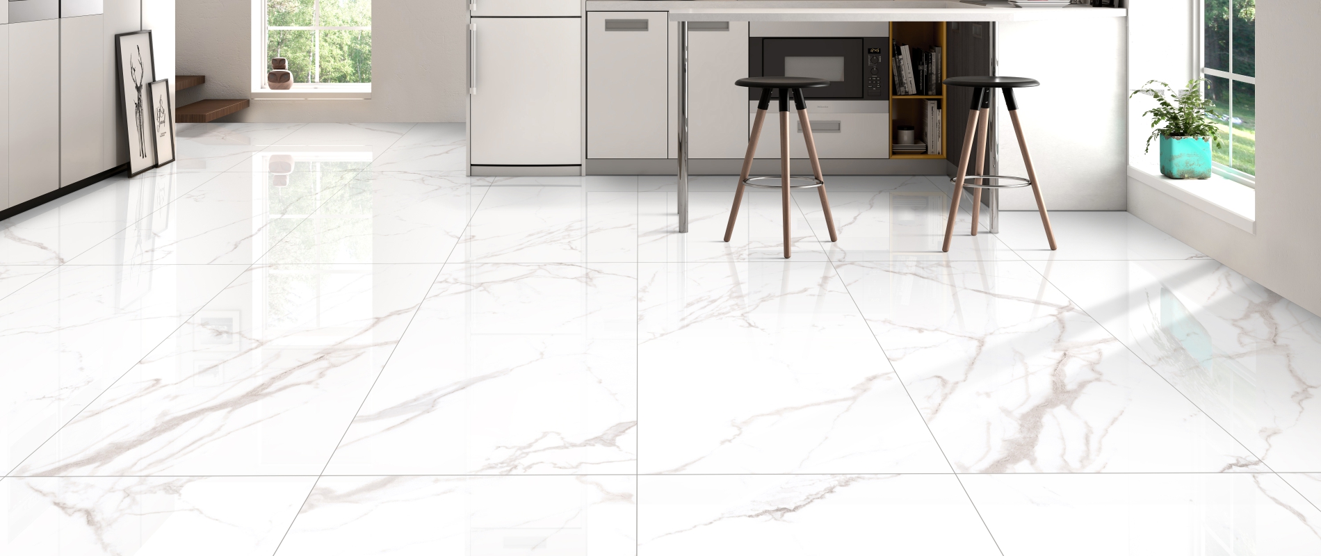 Venatino - Polished Series By Lavish Ceramics (Glazed Porcelain Floor ...