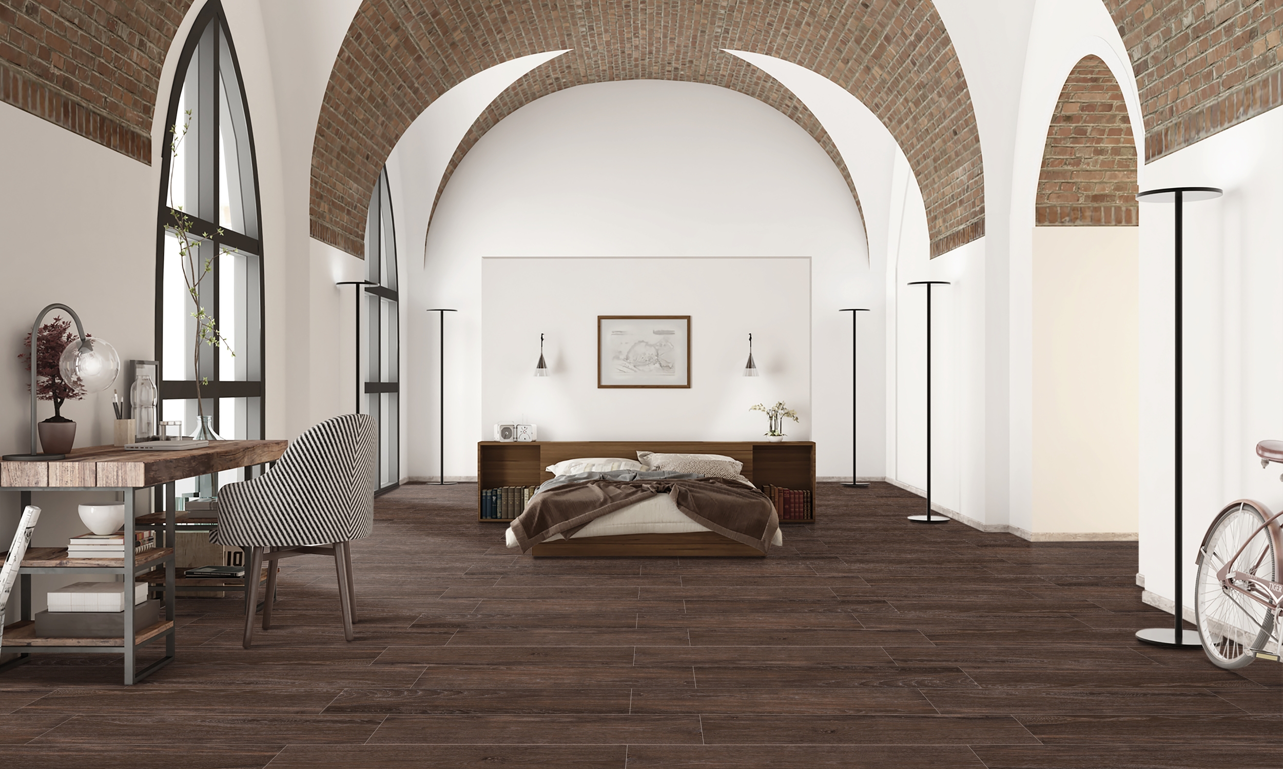 Wenge Wooden Tile Series By Lavish Ceramics (Wall & Floor Tiles)