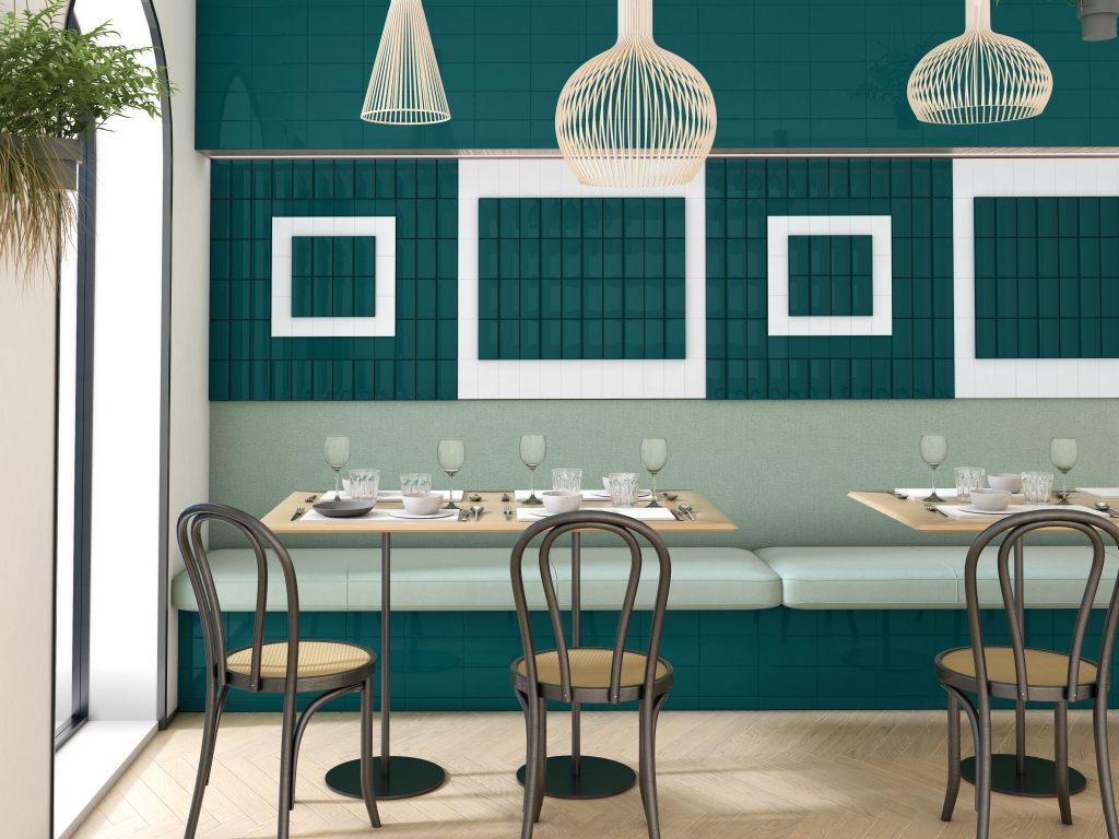 Subway Aqua Blue Subway Tiles Series By Lavish Ceramics (Wall Tiles)