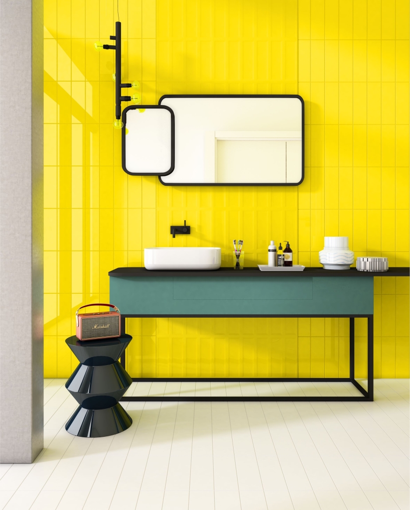 Subway Yellow Subway Tiles Series By Lavish Ceramics (Wall Tiles)