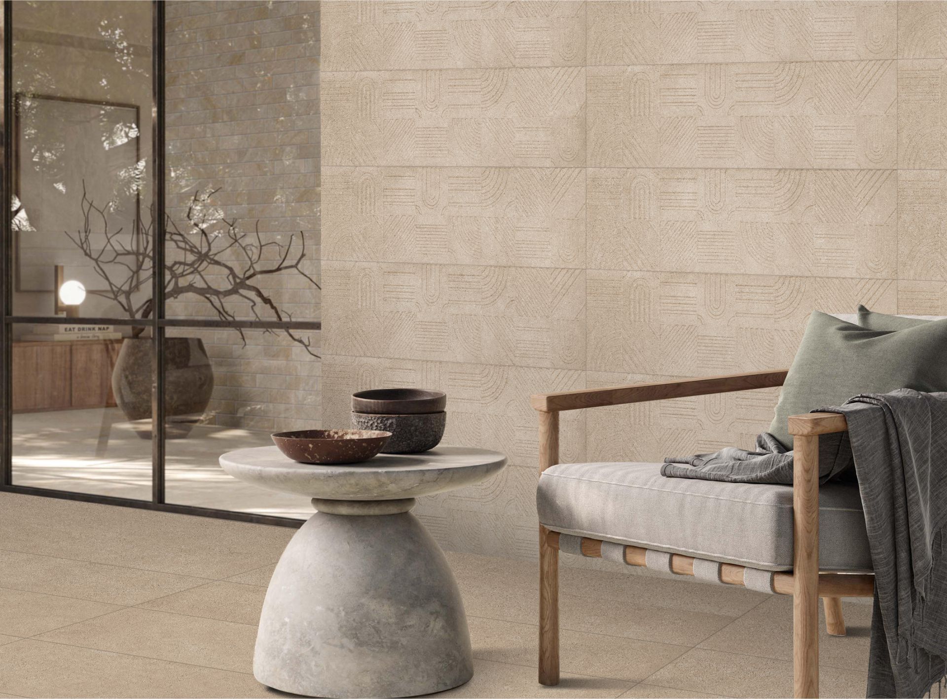 Explore Lavish Ceramics' Vega collection of matt ceramic tiles