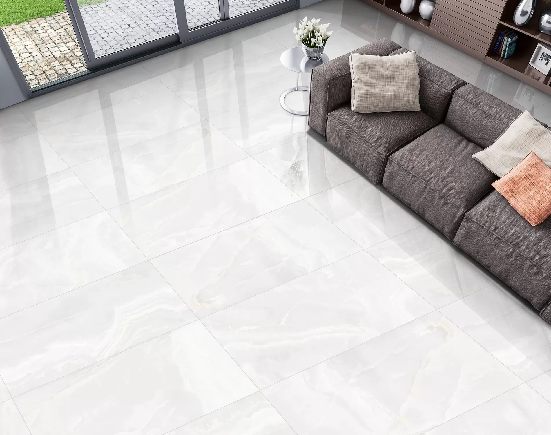 Royal Onyx Series By Lavish Ceramics (Glazed Porcelain Floor Tiles)