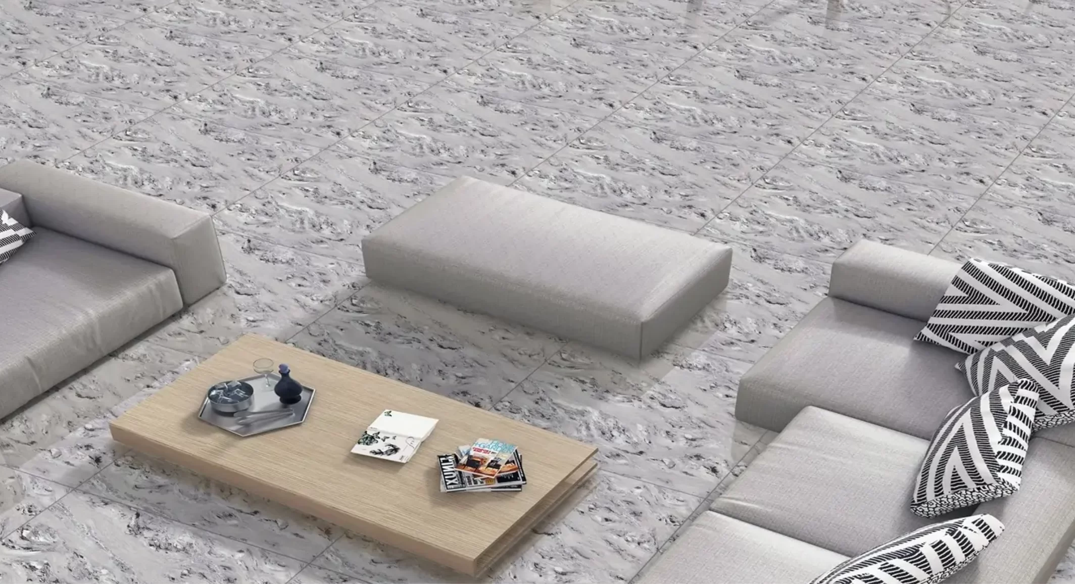 Best Commercial Applications for Double Charge Tiles - Lavish Ceramics